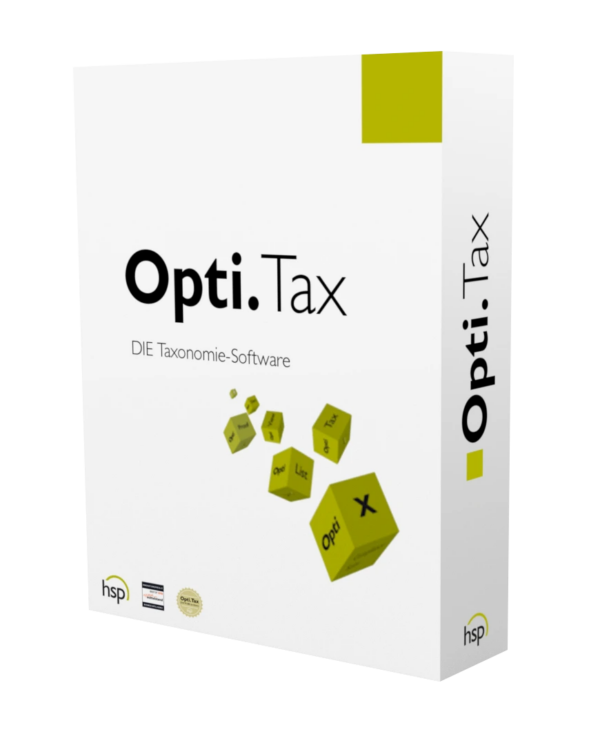 Opti.Tax - Die Taxonomie-Software von hsp-Software